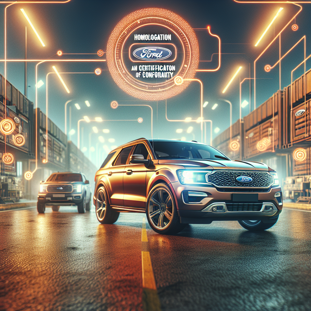 Homologation et certificat de conformité (COC) Ford